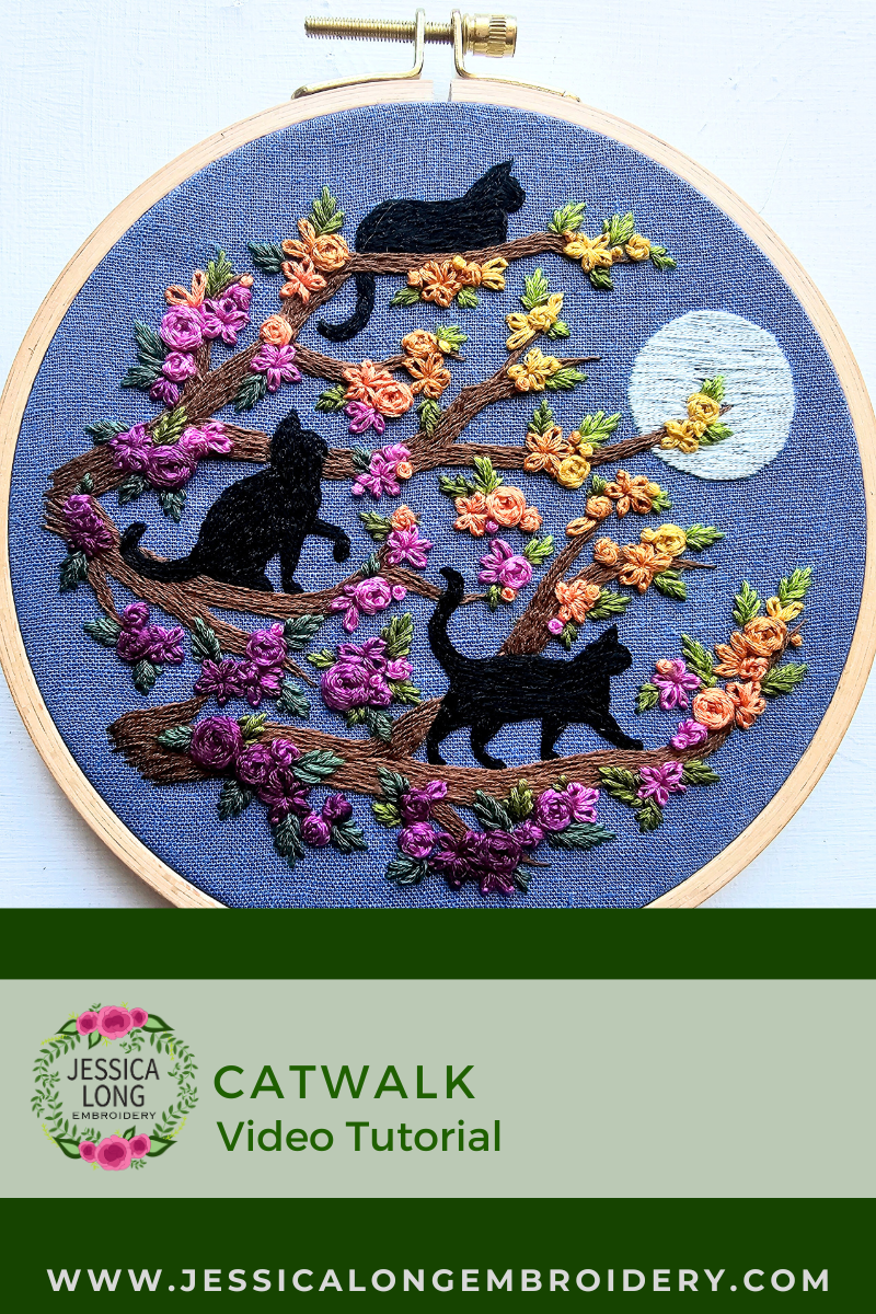 Catwalk Video Tutorial – Jessica Long Embroidery