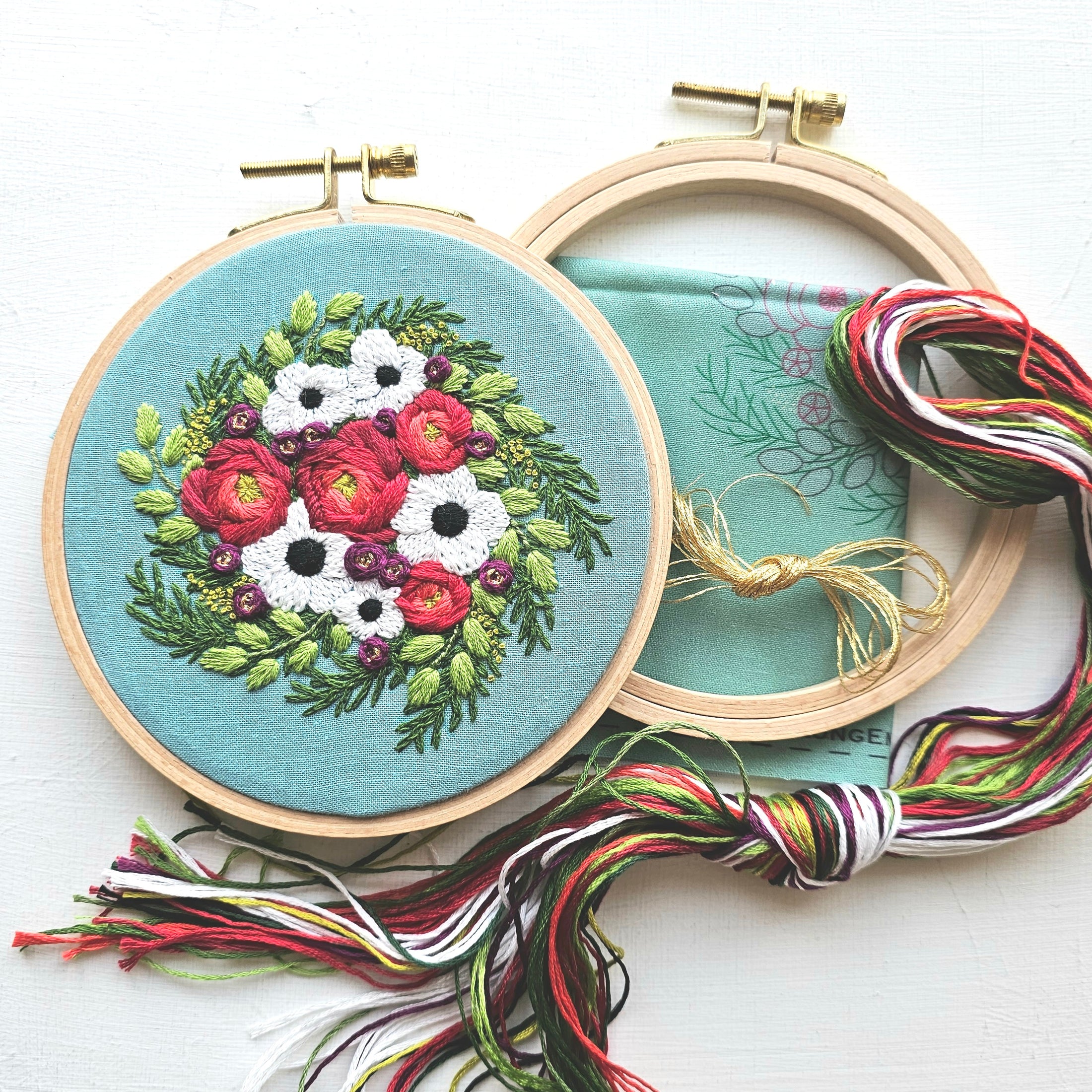 Hand Embroidery Designs &Supplies | Jessica Long Embroidery