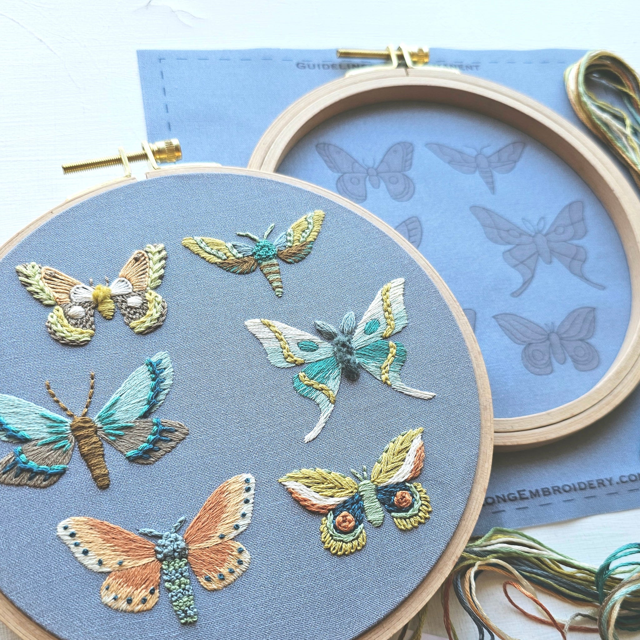 Hand Embroidery Designs &Supplies | Jessica Long Embroidery