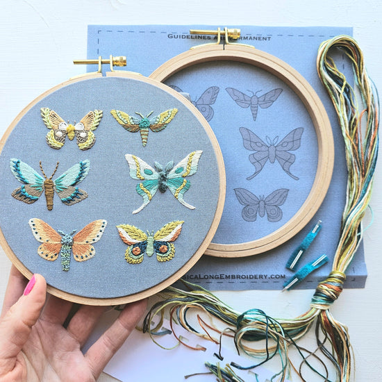 Hand Embroidery Designs &Supplies | Jessica Long Embroidery