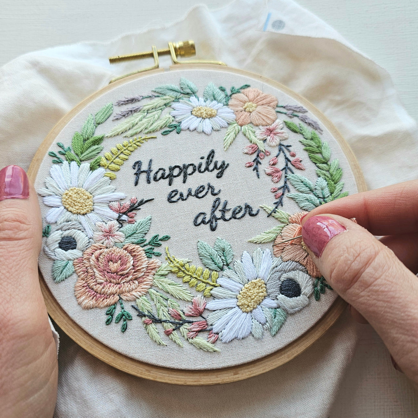 Ever After Embroidery Pattern (PDF) – Jessica Long Embroidery