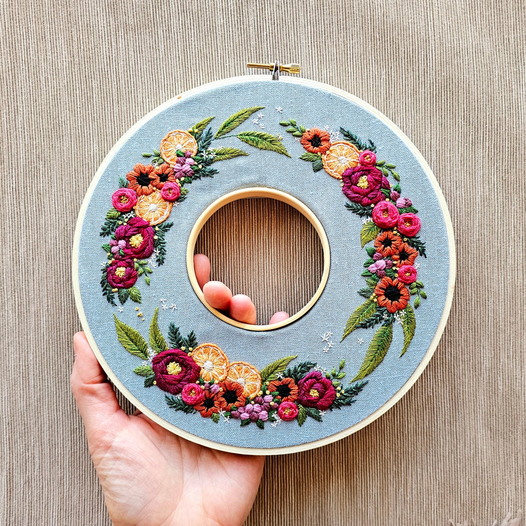 Hand Embroidery Designs &Supplies | Jessica Long Embroidery