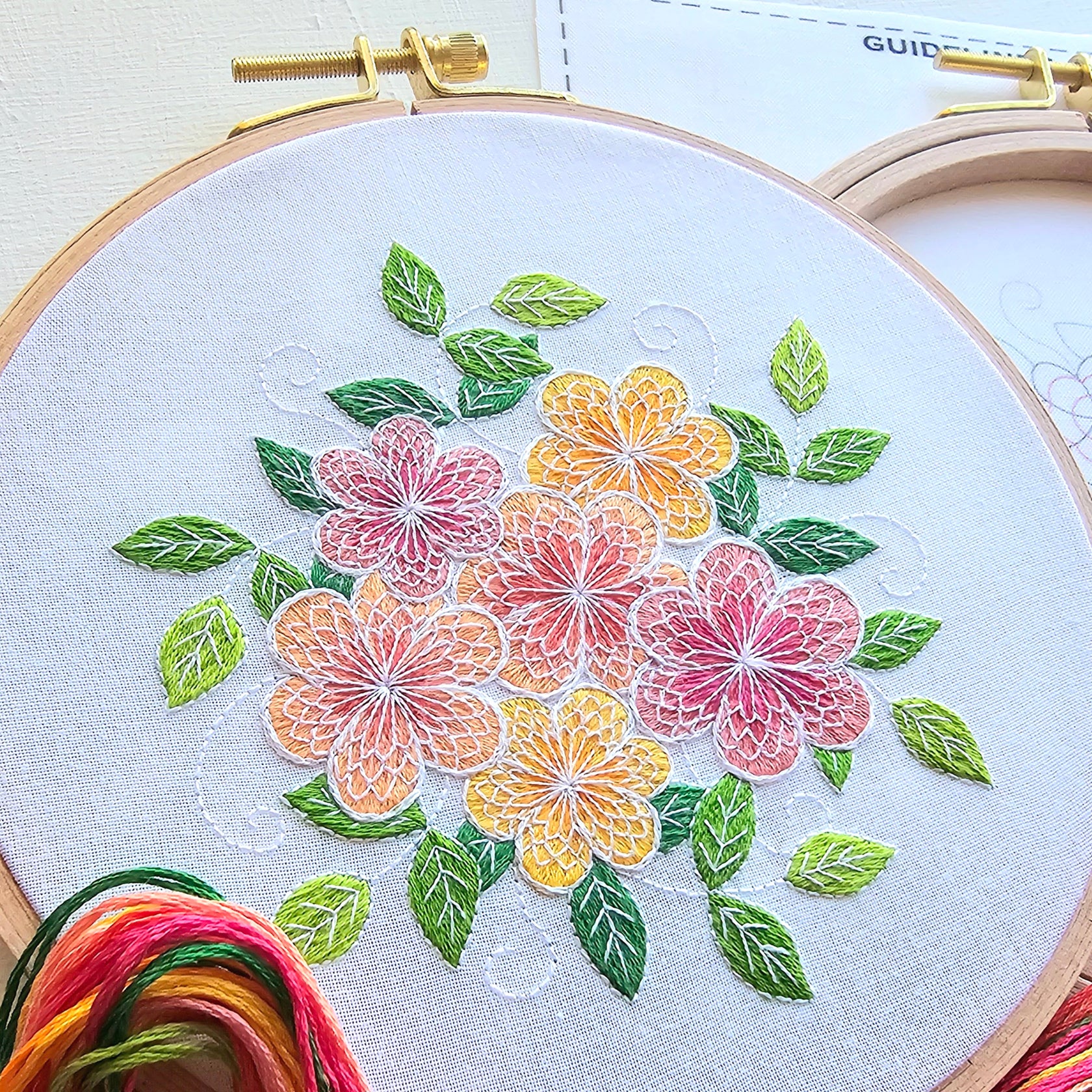 Hand Embroidery Designs &Supplies | Jessica Long Embroidery