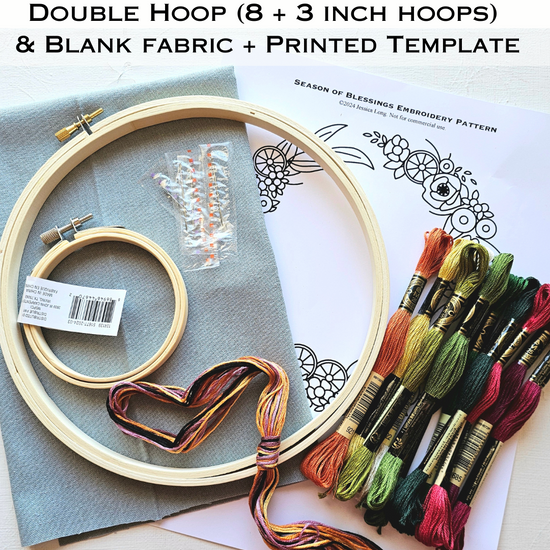 Hand Embroidery Designs &Supplies | Jessica Long Embroidery