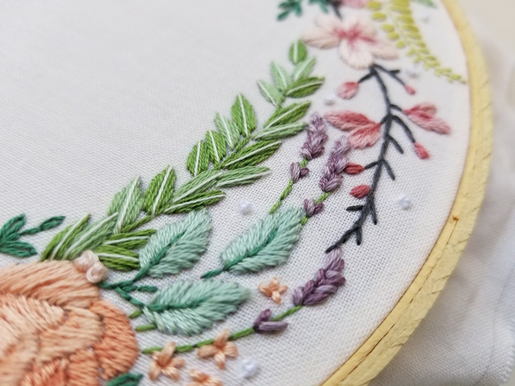 Ever After Embroidery Pattern (PDF) – Jessica Long Embroidery