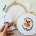 Hedgehog Embroidery Kit – Jessica Long Embroidery