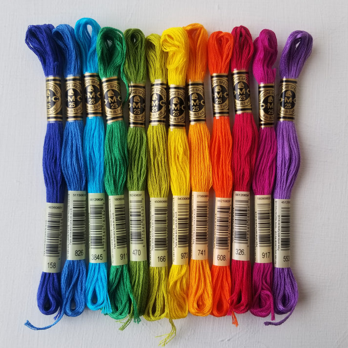 Iris DMC Floss Bundle – Jessica Long Embroidery