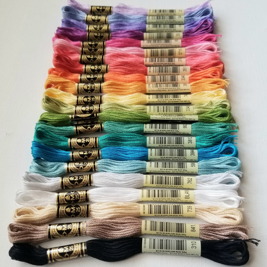 DMC Floss Bundles – Jessica Long Embroidery