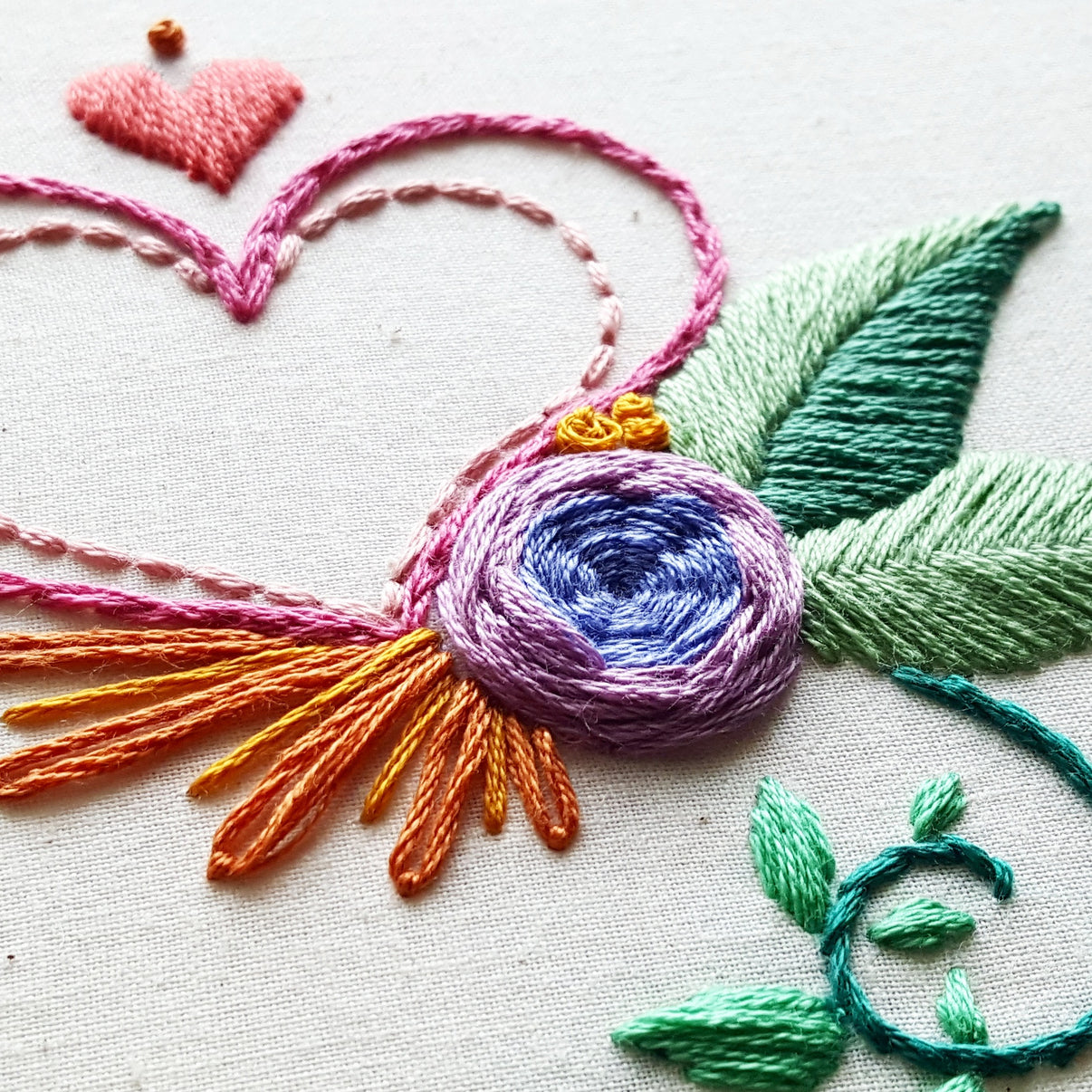 FREE Embroidery Sampler Digital Download – Jessica Long Embroidery