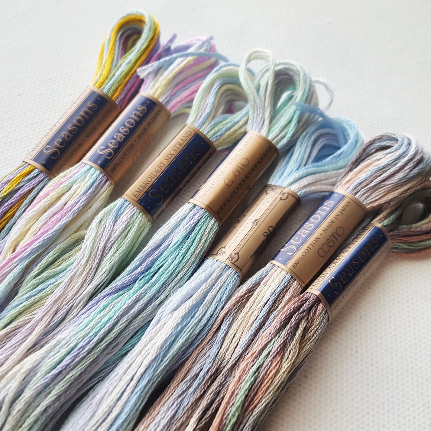 Pastel Rainbow Cosmo Floss Bundle – Jessica Long Embroidery
