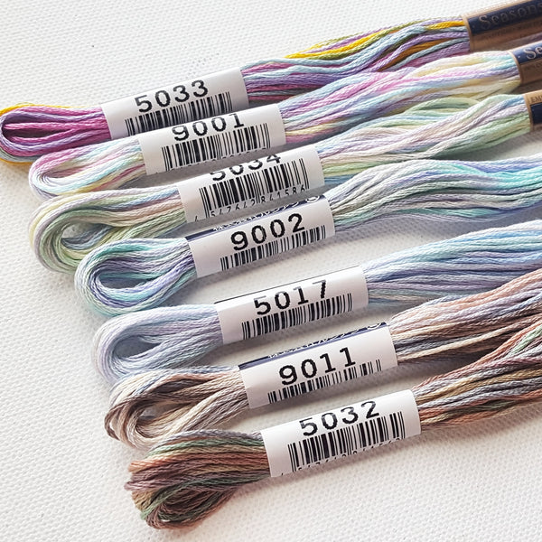 Pastel Rainbow Cosmo Floss Bundle – Jessica Long Embroidery