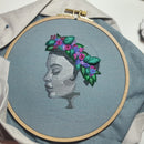 Modern Cameo Embroidery Pattern (PDF) – Jessica Long Embroidery