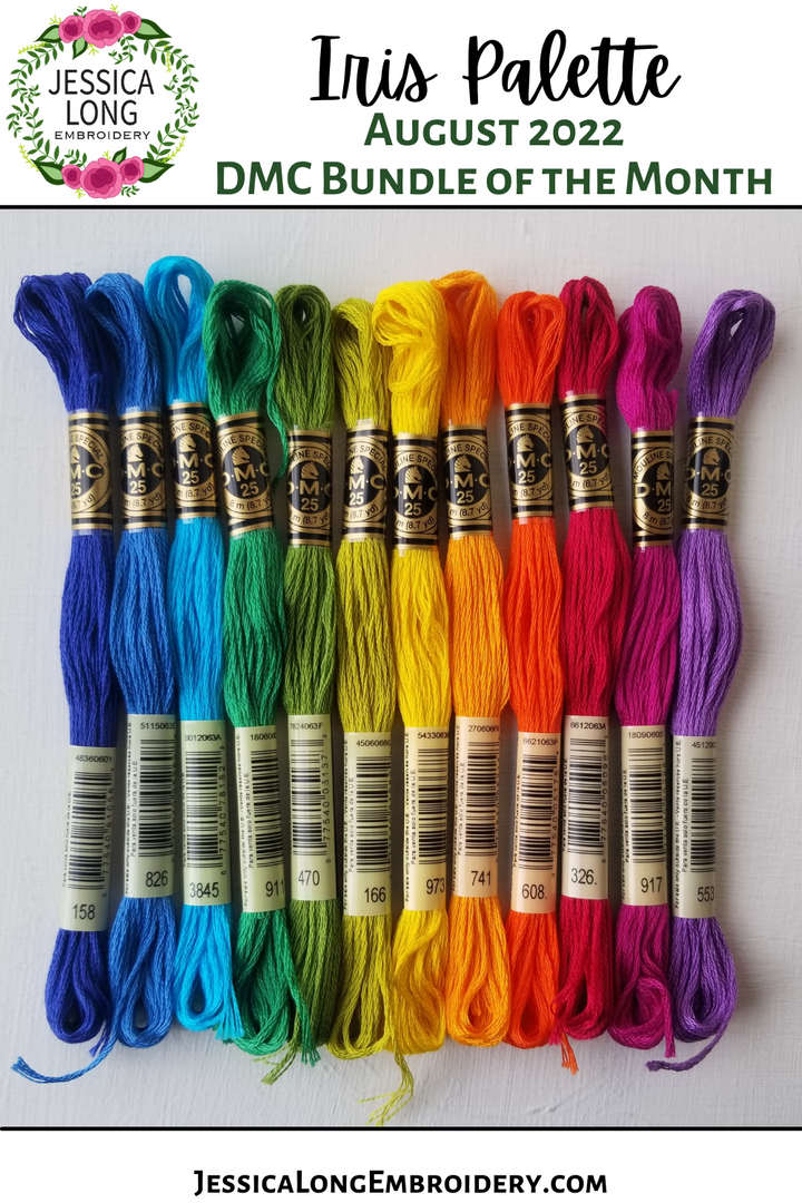 DMC Floss Bundles – Jessica Long Embroidery